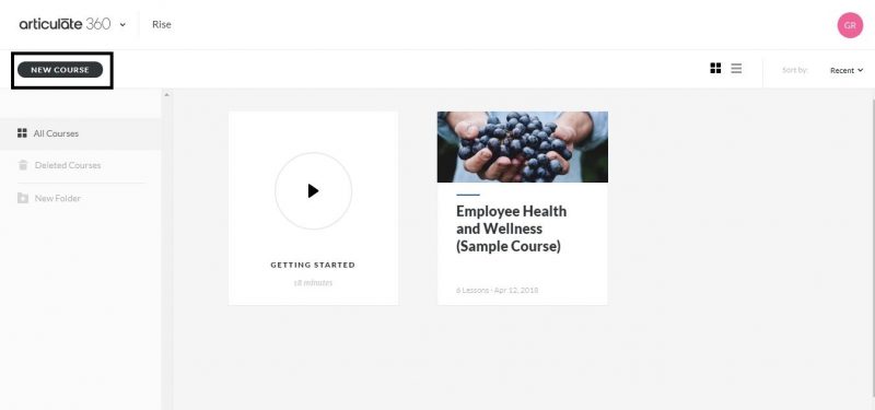 How to get started with Articulate Rise?
