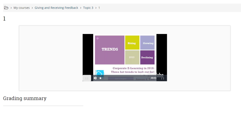 Steps to Display Videos within Moodle