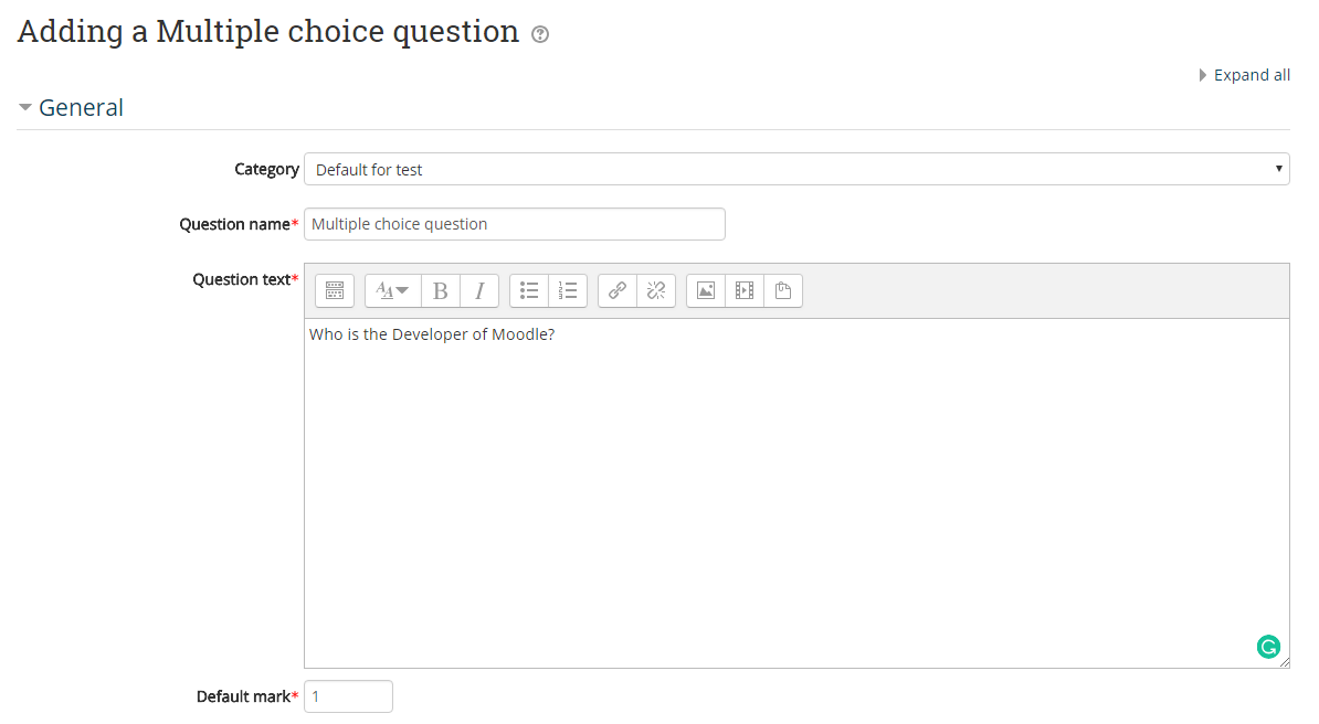 Steps to create a Quiz in Moodle - E-Learning Gamification, Videos and ...