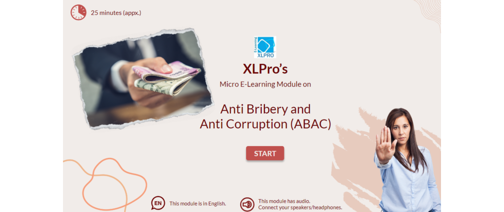 Anti Bribery and Anti Corruption - E-Learning Gamification, Videos and Courses Development